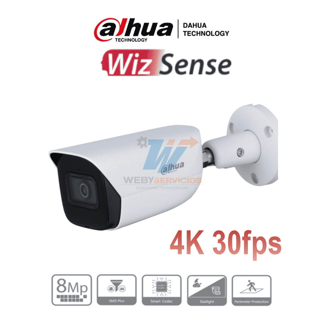 KIT IP 8 cámaras 4K 30fps - Máxima calidad » Weby Servicios