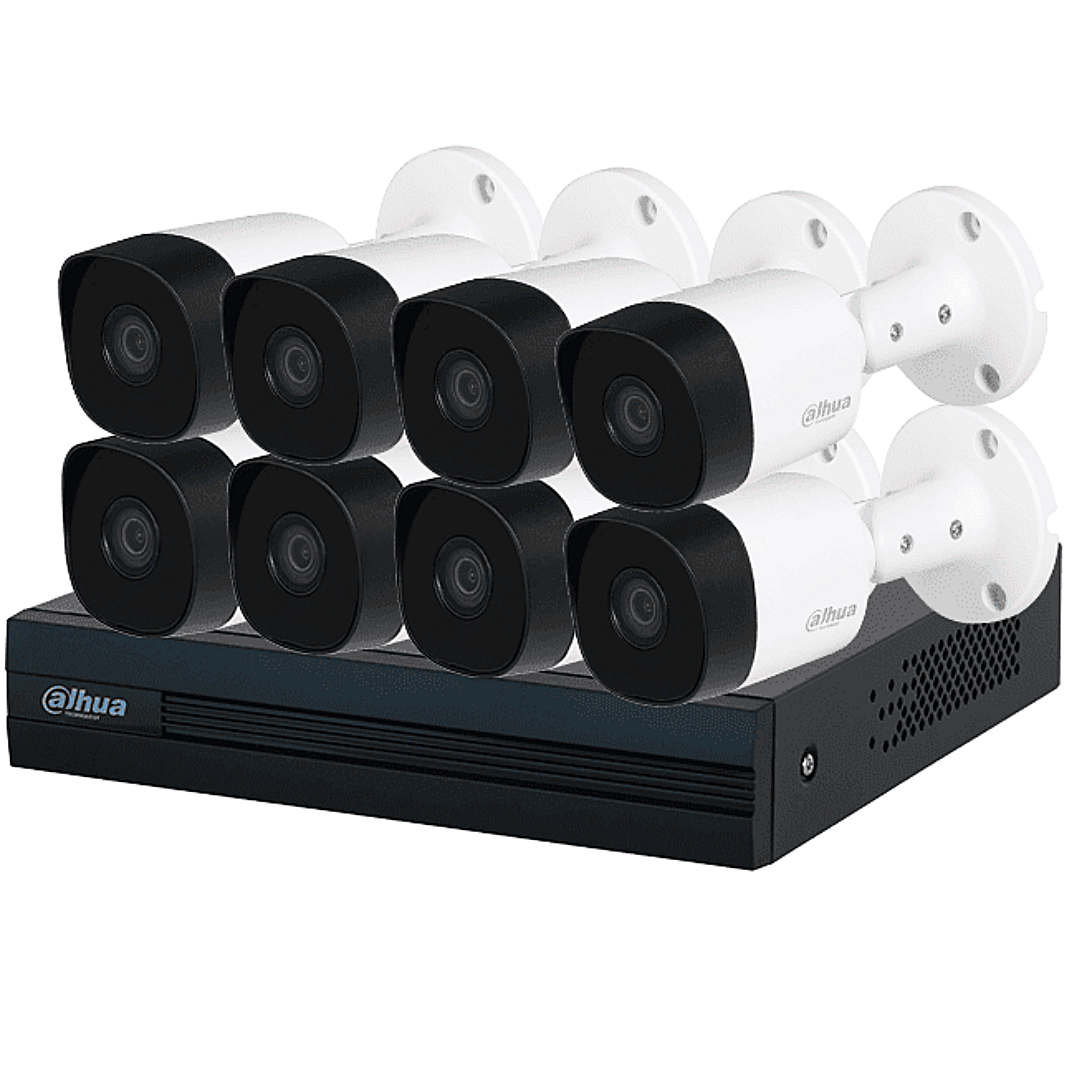 DAHUA KIT/XVR1B08-I/8-B2A21N-U » Weby Servicios
