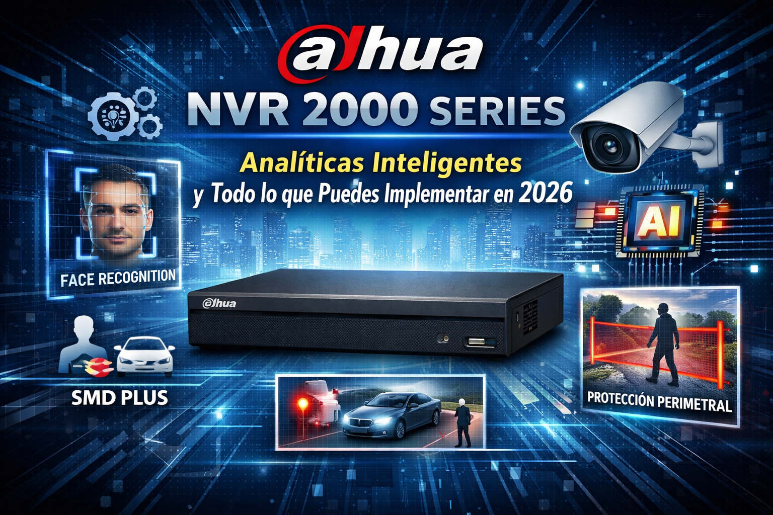 Dahua NVR2000 Series: Analíticas Inteligentes y Todo para el 2026