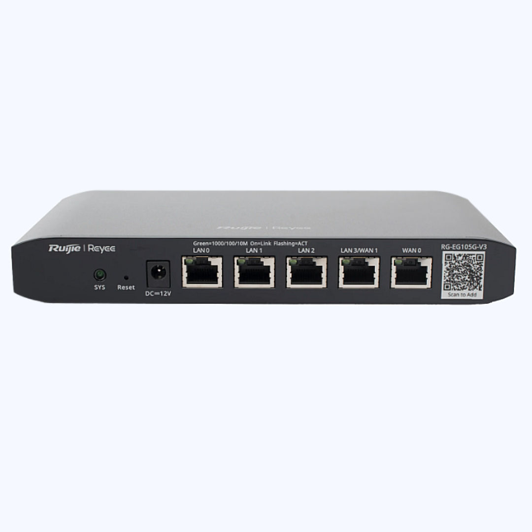 Router Balanceador Ruijie RG-EG105G-V3 » Weby Servicios